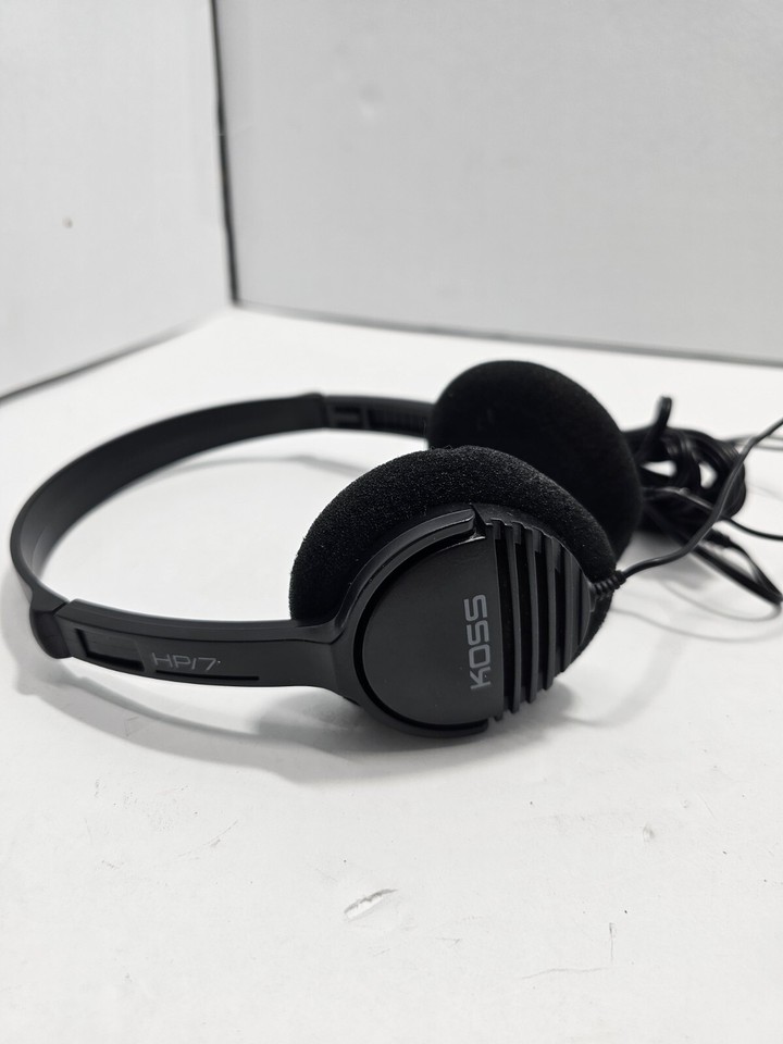 KOSS Headphones Vintage Portable Stereophone HP7 Retro Works! | eBay