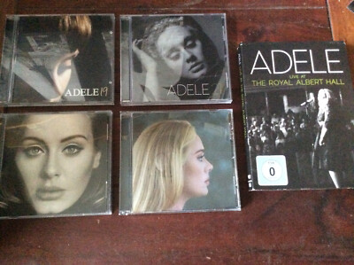 Adele [4 CD +DVD] 19 (2008)+ 21 (2011)+ 25 (2015) + 30 (2021)+ Live Royal Albert | eBay.de