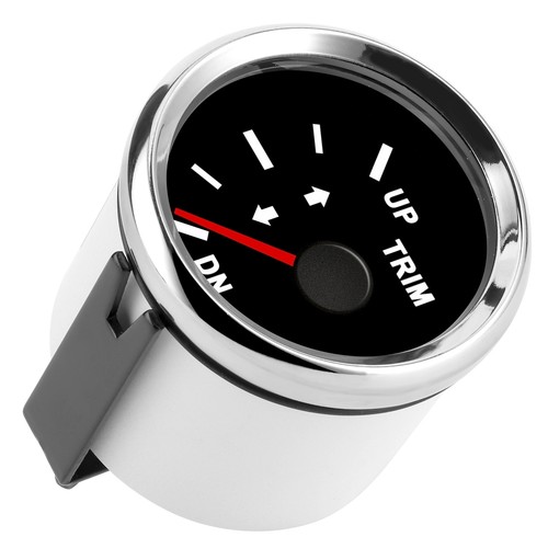 Boat Trim Balance Gauge Meter IP67 Waterproof With Red Backlight 52mm ...