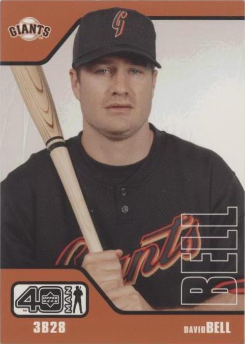 2002 Upper Deck 40 Man - David Bell #765 for sale online | eBay