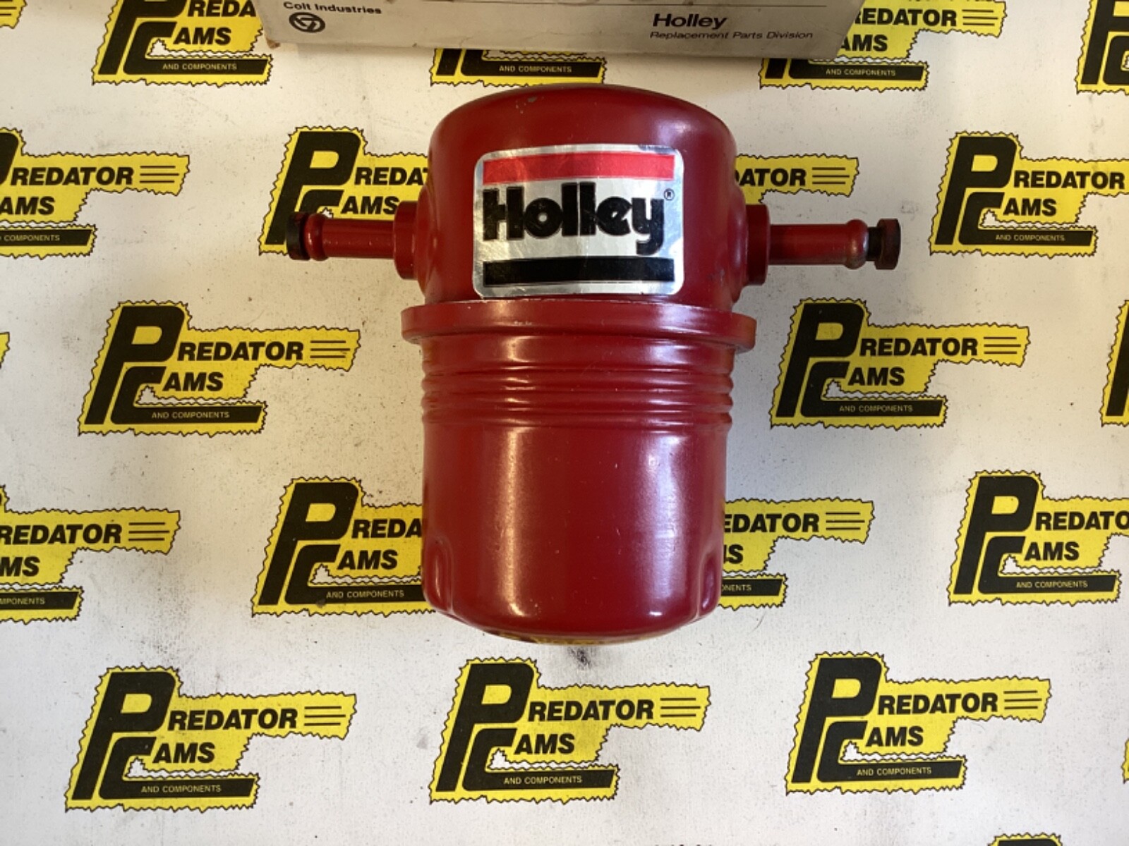 Vintage Holley Type Inline Fuel Filter Canister Similar To Holley # 162 ...