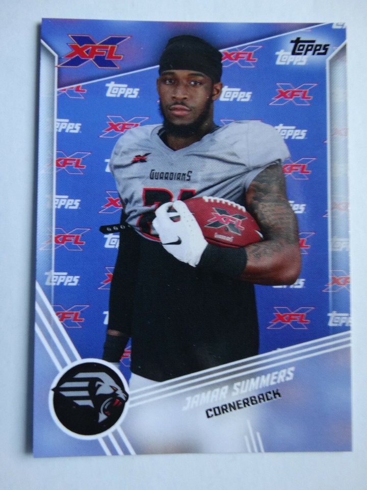 2020 Topps XFL Football Cards Complete Your Set You U Pick From List 1 ...