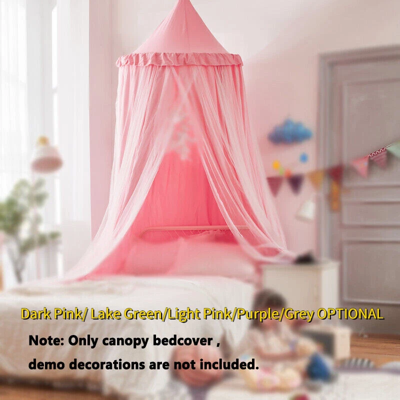 Attractive Pink Circle Beds For Kids