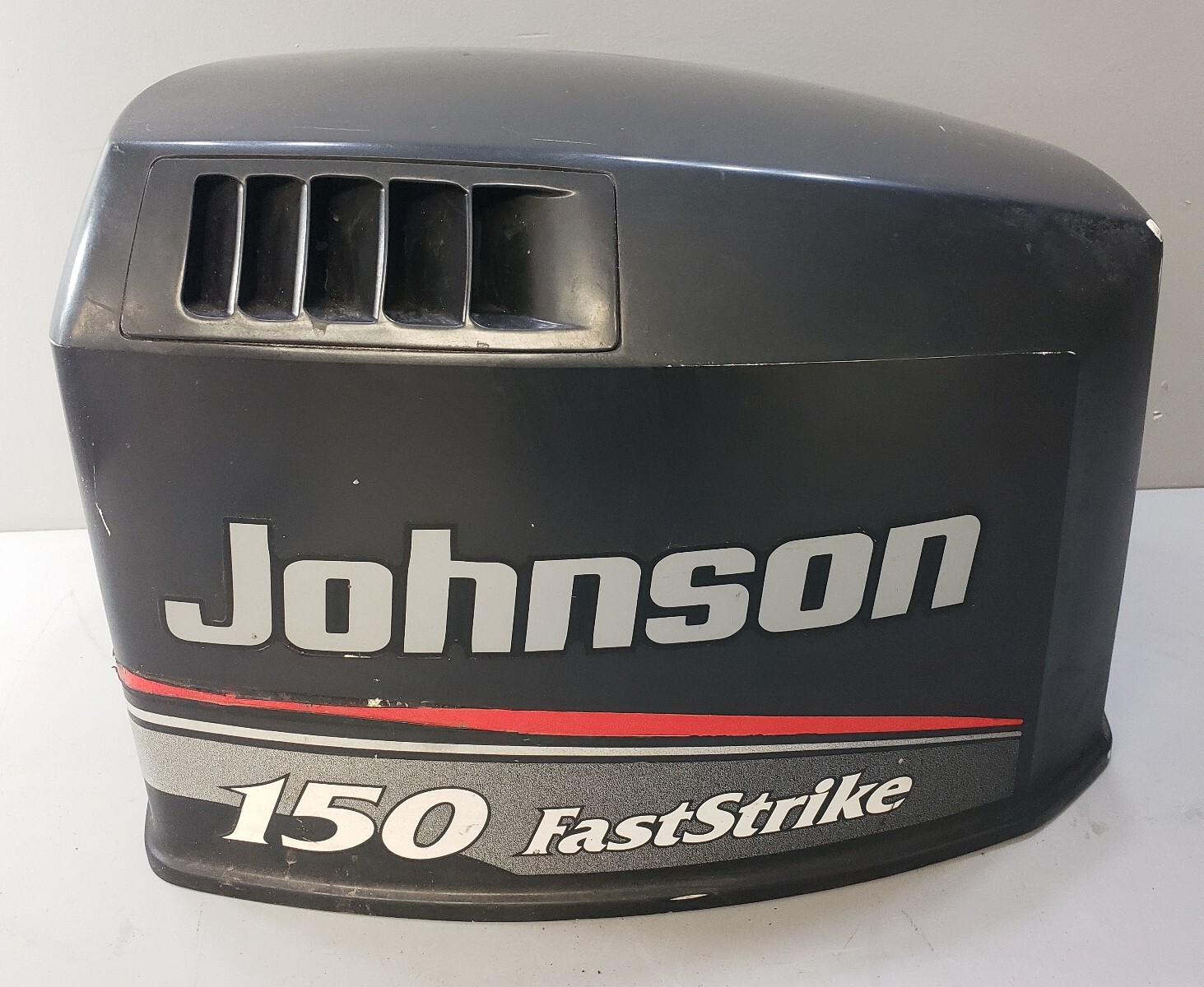 436595 Johnson Evinrude 1994-96 Fast Strike Top Hood Cowl 150 HP TAKE ...