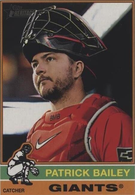 2025 Topps Heritage - Patrick Bailey #264 for sale online | eBay