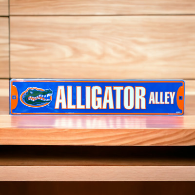 Licensed Alligator Alley Street Sign / University of Florida Gators ...
