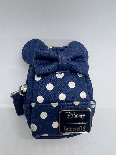 Loungefly nuiMOs Small Soft Toy Polka Dot Backpack Minnie Mouse Blue ...