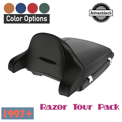 Color Matched Rushmore Razor Tour Pack Wrap Around For Harley/Softail ...