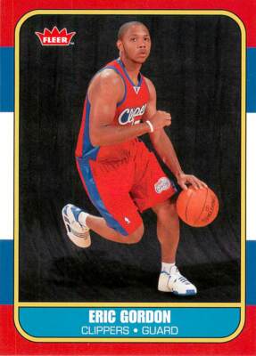 ERIC GORDON 2008-09 Fleer 1986 THROWBACK ROOKIE RC #86R-168 Rockets | eBay