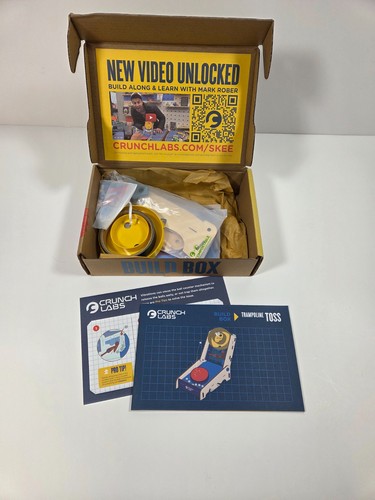 NEW Mark Rober Crunch Labs Build Box Trampoline Toss | eBay