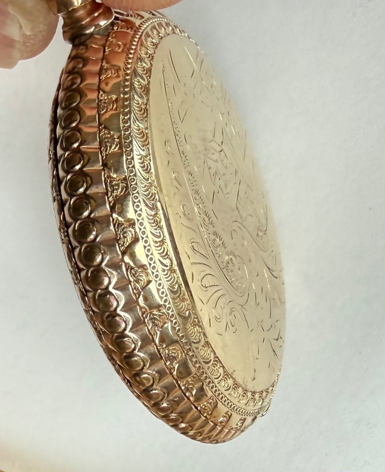 Illinois 16s 21j HC LS Sangamo Getty Model 4 Fancy Gold Fill Cs 1905 ...