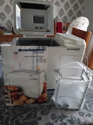 Russell Hobbs Breadmaker Breadman Pro 10008 TR-850 White | eBay UK