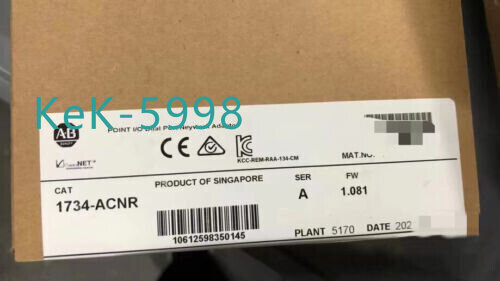 AB 1734-ACNR New Factory Sealed Point I/O ControlNet Network Adapter # ...
