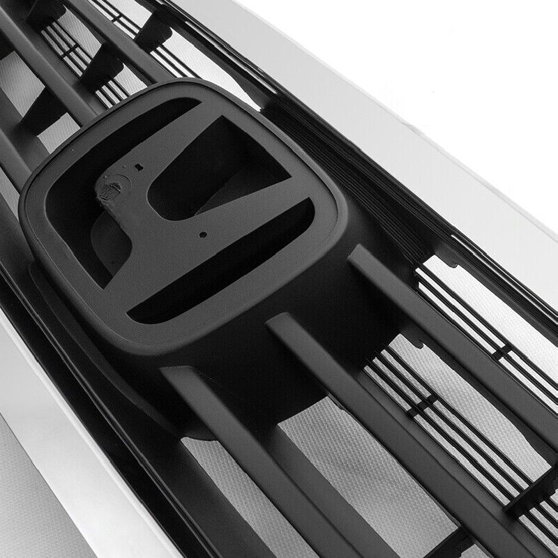 Front Bumper Grille Chrome Grill For 2008 2009 2010 Honda Accord EX LX ...