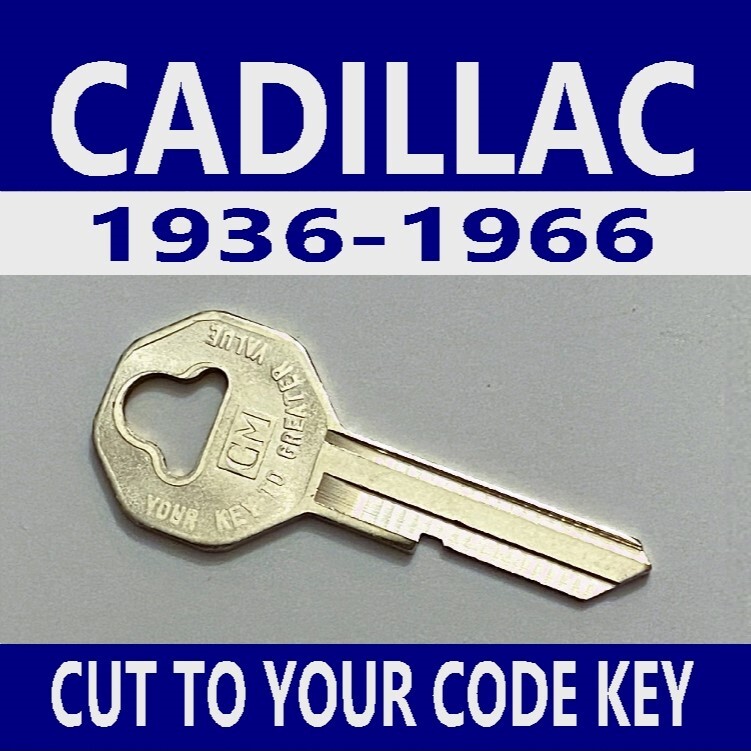 1936-1966 GM Cadillac Ignition Key Cut to Code 9001-9250 | eBay