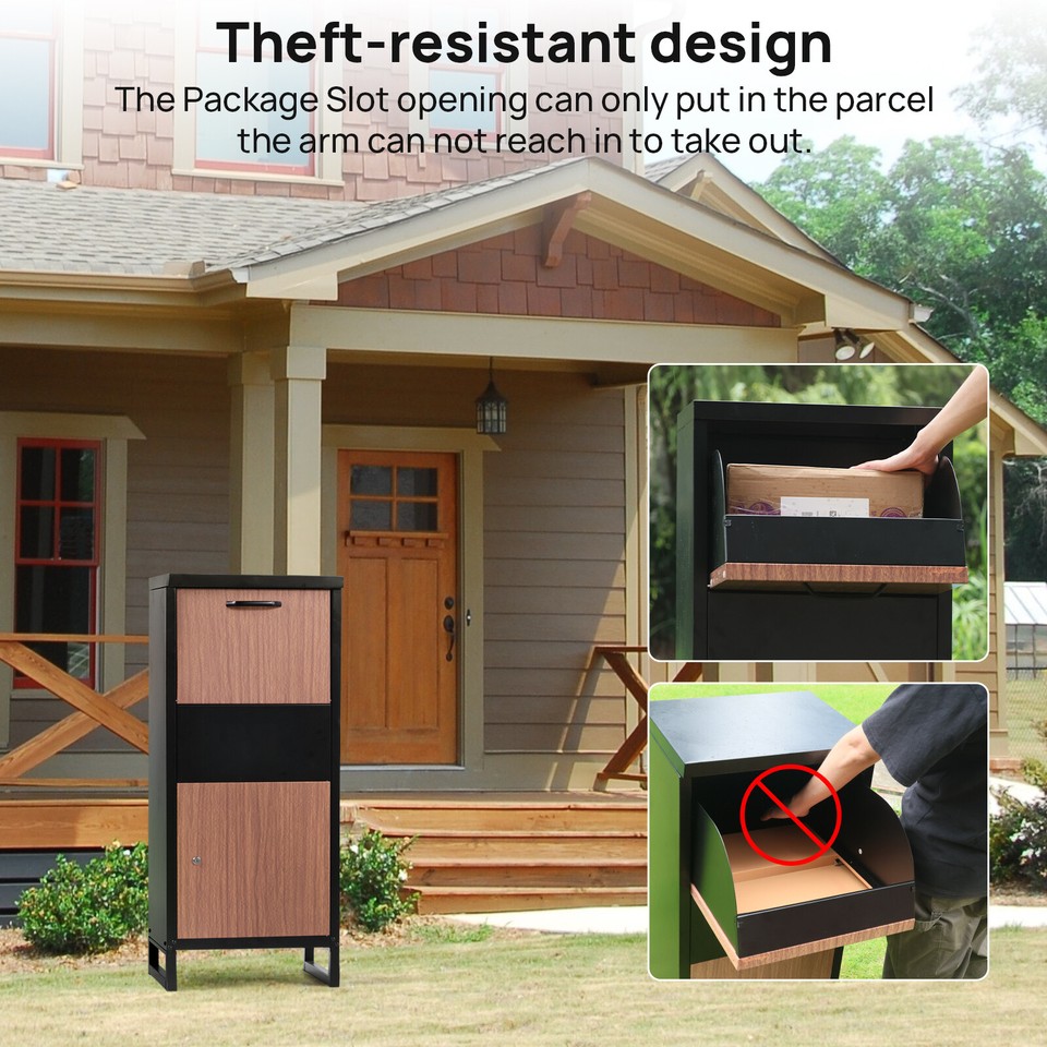 Large Package Delivery Box Large Parcel Storage Lockable Home Drop ...