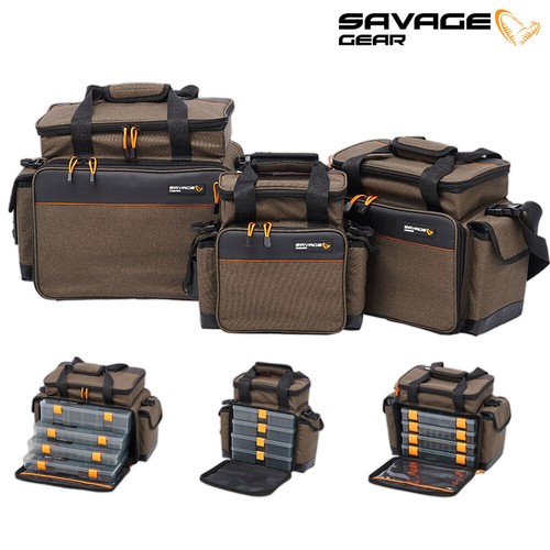 Savage Gear Specialist lure Fishing Bags With Tackleboxes - All Sizes ...