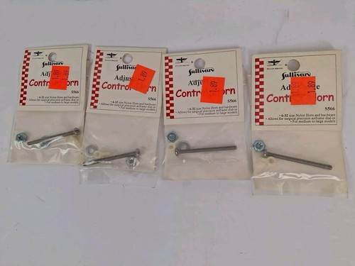 Sullivan Lot of 4 - Adjustable Control Horn S566 RC Model Airplane | eBay