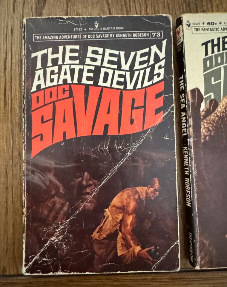 Kenneth Robeson / DOC SAVAGE 80 THE KING MAKER The Sea Angel Seven ...