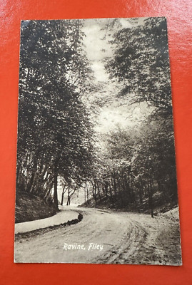 Antique Postcard ~ FILEY "RAVINE" NORTH YORKSHIRE ENGLAND UK 1920 ...