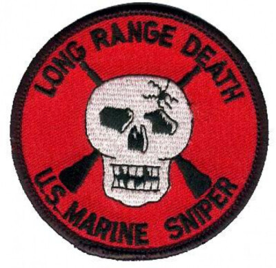 US MARINES Long Range Death Sniper Usmc Army Uniform patch | eBay