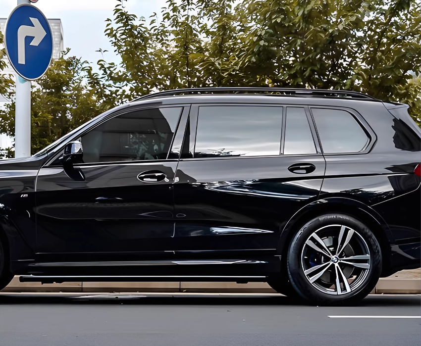 For BMW X7 G07 2019-2024 Black Stainless Steels Windows Sill Molding ...