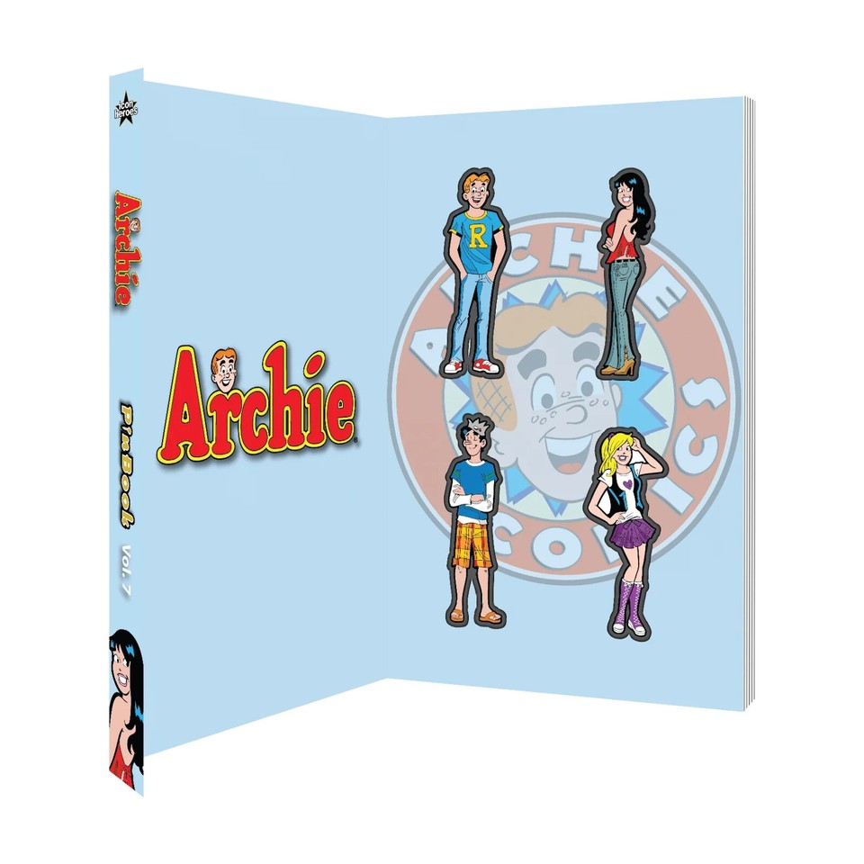 ARCHIE Comics Exclusive Pin Book Volume 7 - Icon Heroes - Limited to ...