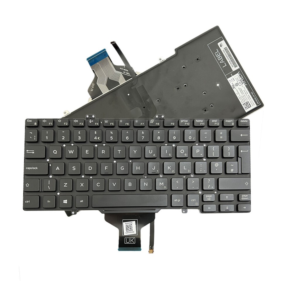 UK Backlit Keyboard Backlight For Dell Latitude7400 3400 5400 7410 5401 ...