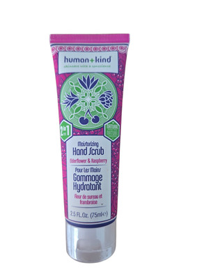 Human + Kind Moisturizing Hand Scrub Elderflower & Raspberry Vegan ...