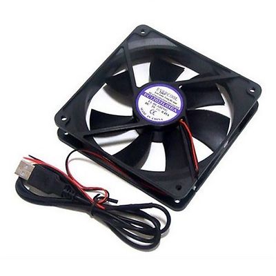 PC Computer Case System Cooling USB Fan Cooler 120mm 5V 5volt ...