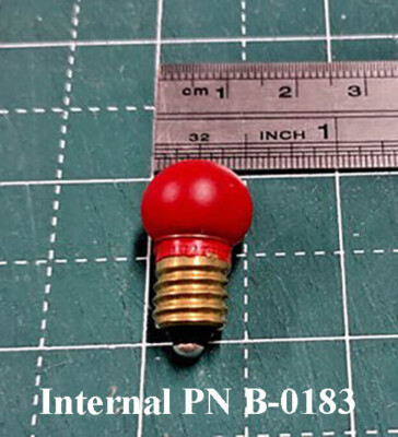 1 NEW #432 18V Red Opaque Bulb (AKA 432OR, 432-301, 28-6)Repair Parts ...