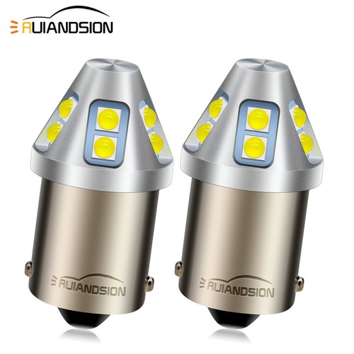 2pcs 1156 BA15S P21W 3030 10 LED Turn Signal Light Tail Bulb Lamp DC10 ...