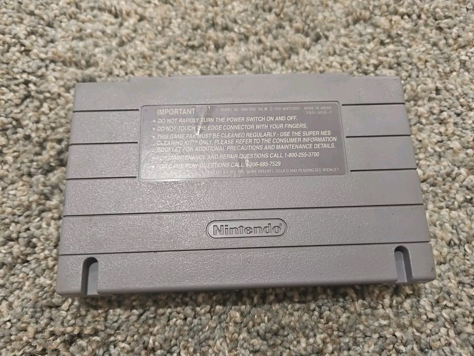 Contra 3 III: The Alien Wars - (SNES) 1991 Cartridge Only Tested ...