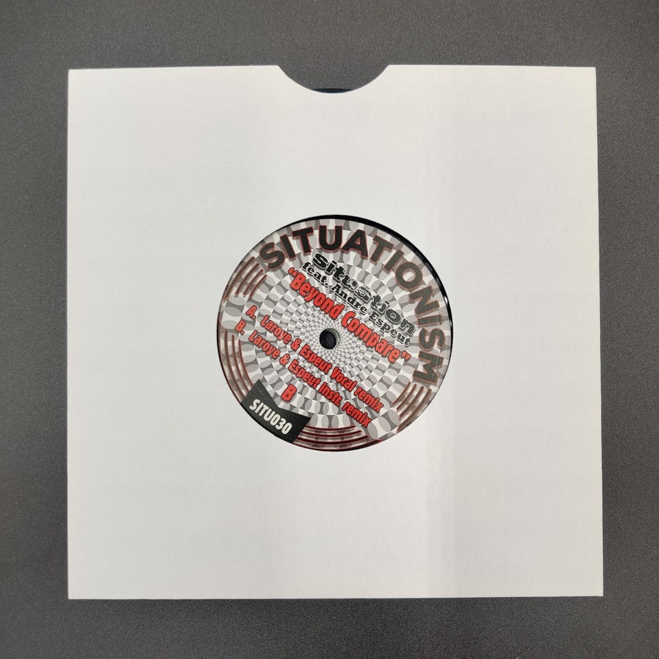 7 Inch and 12 Inch White Card Record Sleeves Masterbags Vinyl Storage ...