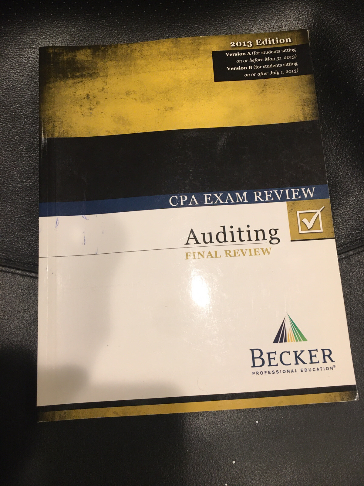 Becker CPA Exam Review Auditing 2014 Edition, V1.1 | eBay