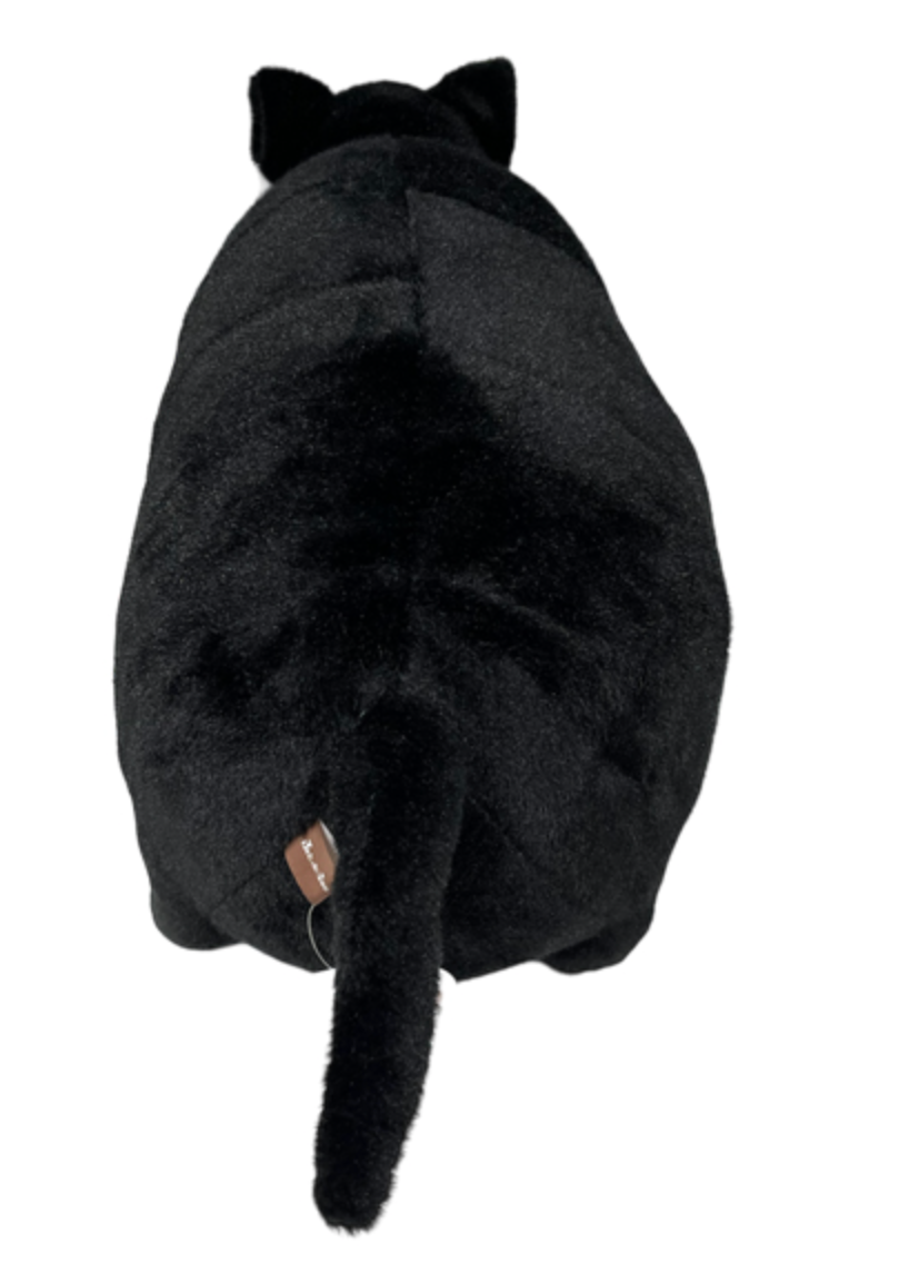 Fatty Zoo Black Cat Stuffed Doll Plush Toy Kawaii 14" (35cm) Japan | eBay