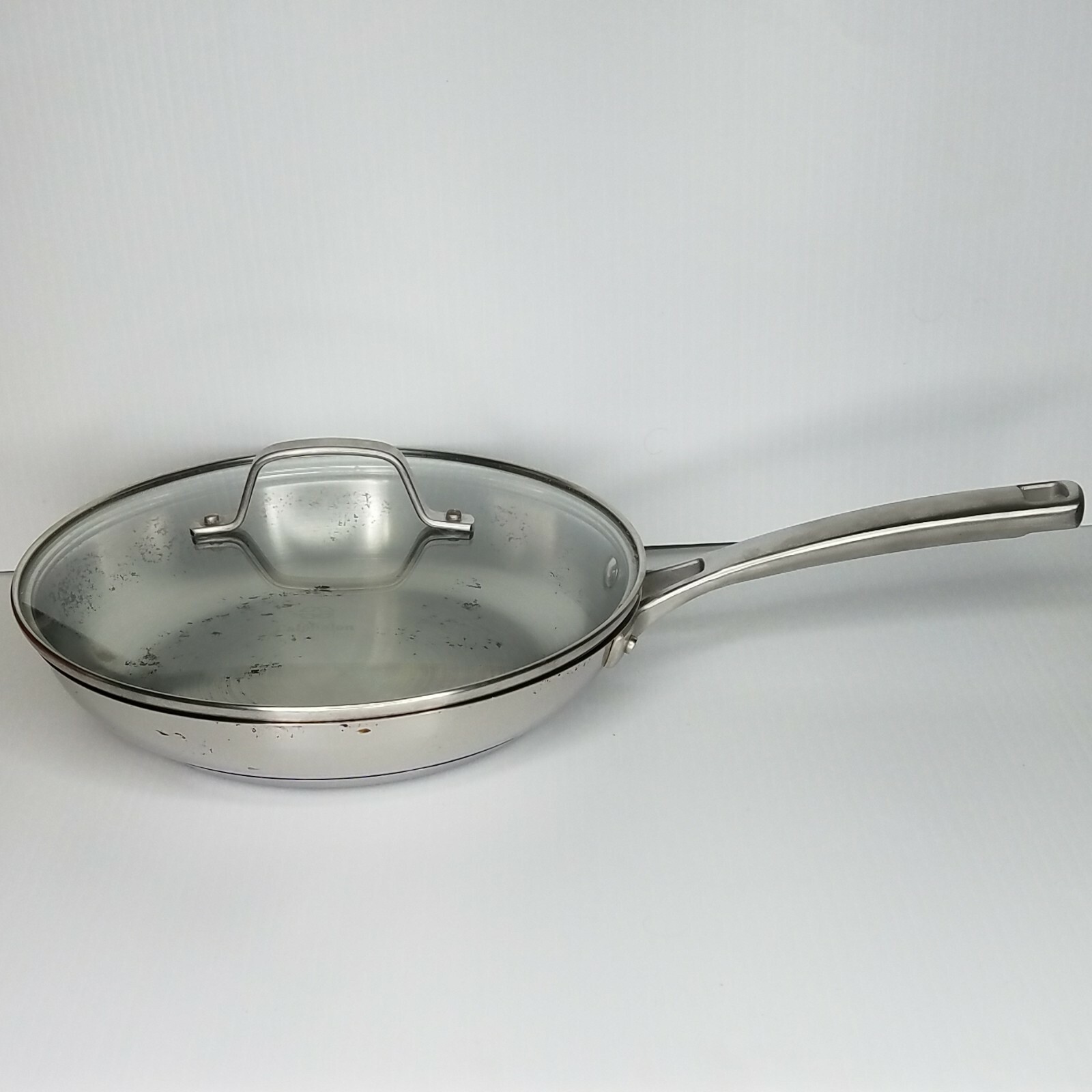 Calphalon 1390 10 Inch Stainless Steel Fry Pan Skillet With Lid | eBay