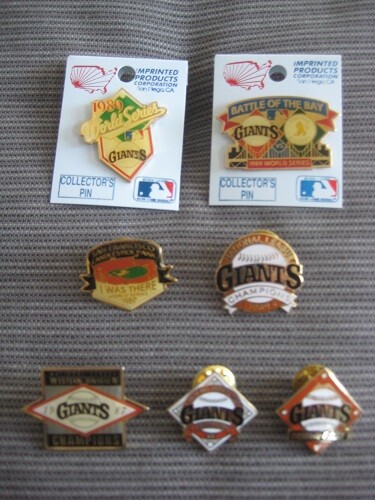 1980's San Francisco Giants MLB Team Pins-Misc Lot/NEW | eBay
