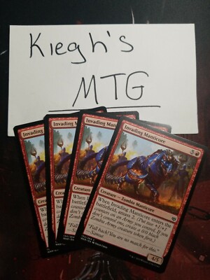 Mtg Invading Manticore x4 | eBay