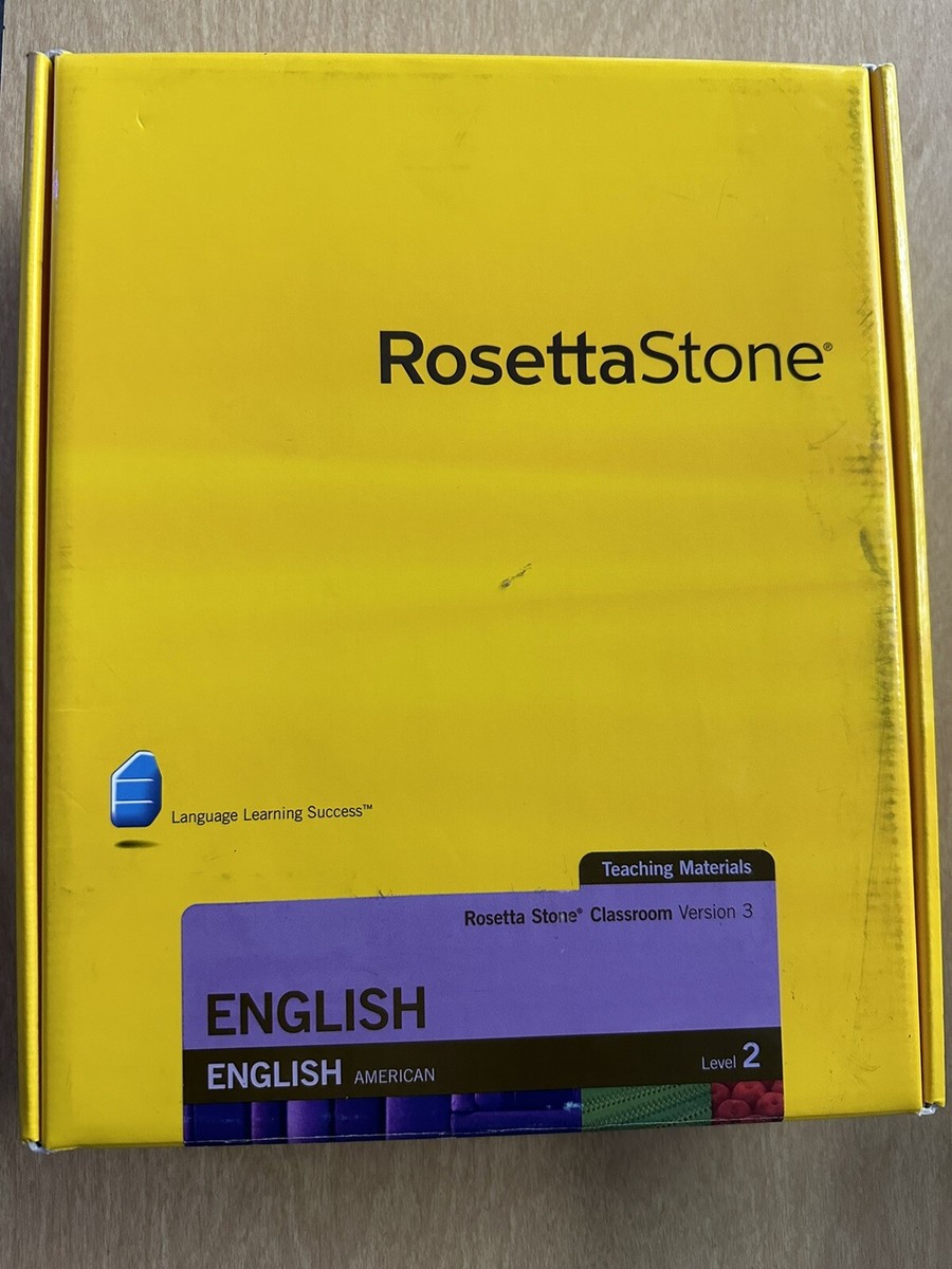Rosetta Stone English