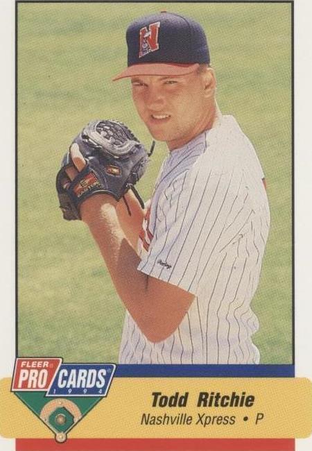 1994 Fleer ProCards Minor League - Todd Ritchie #385 for sale online | eBay