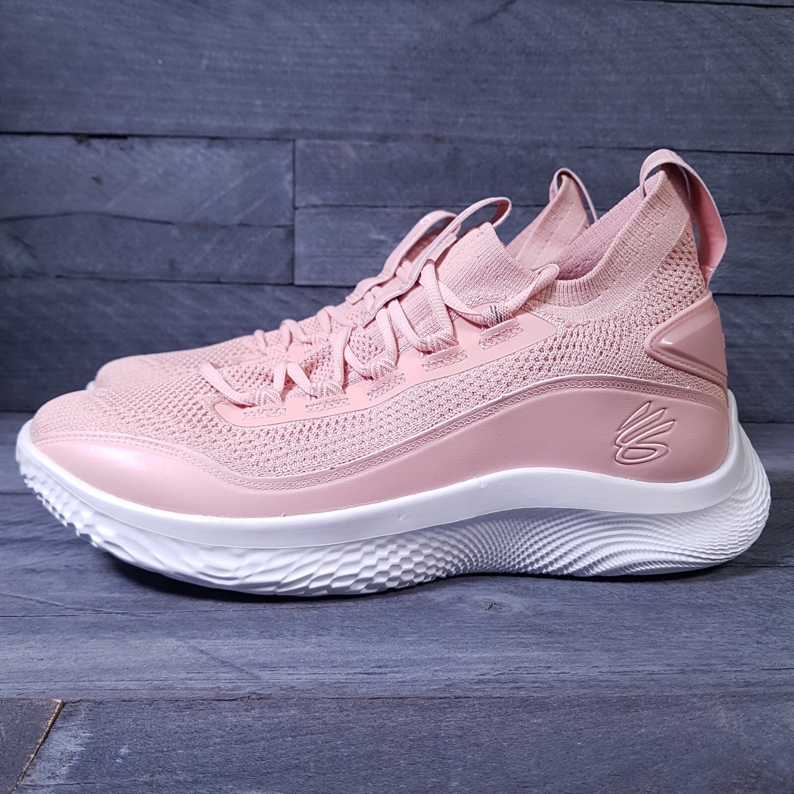 UNDER ARMOUR Curry 8 Flow Class-Y Basketball Shoes Mens 13 Pink Rose