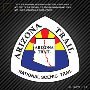 Arizona Trail Sign Sticker Die Cut Vinyl national scenic trail hike ...