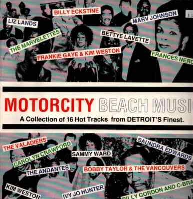 LP Sammy Ward, Marv Johnson, Kim Weston, a.o. Motorcity Beach Music ...
