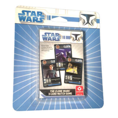 Star Wars: the Clone Wars 3 Card Match Must-have Excellent Quality ...