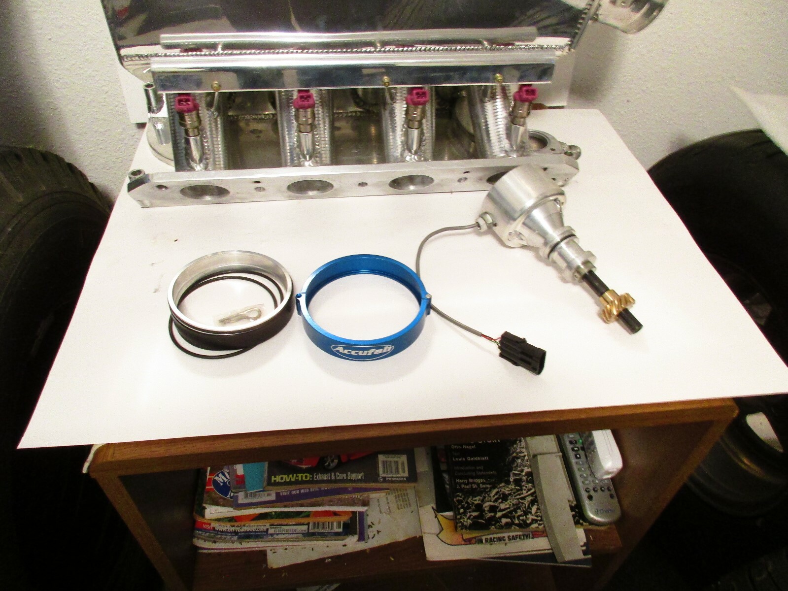 BOSS 429 HOGAN EFI THROTTLE BODY TUNNEL RAM | eBay