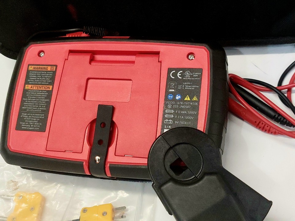 Snap-On - Digital Multimeter Advanced EEDM596F - in Case - FREE ...