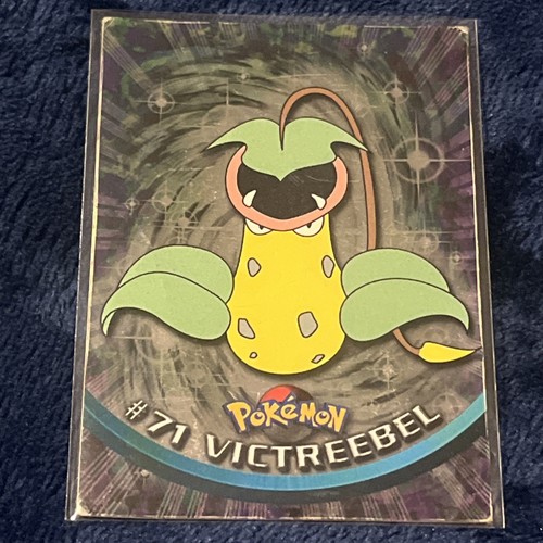 Pokemon #71 Victreebel - TOPPS Trading Card 1st Printing (Blue Logo ...