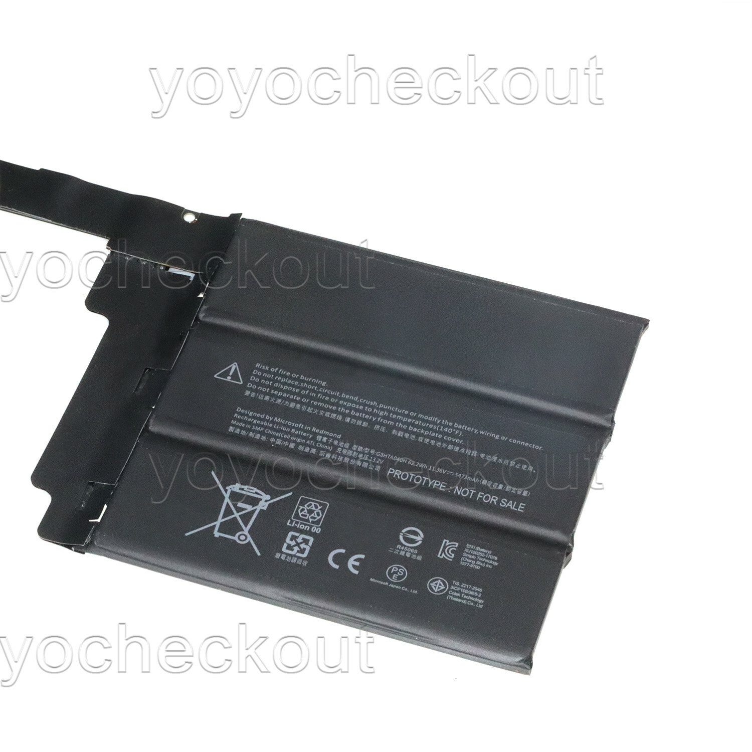 New G3HTA040H Battery For Microsoft Surface Book 2 15" 1793 HNR-00001 ...