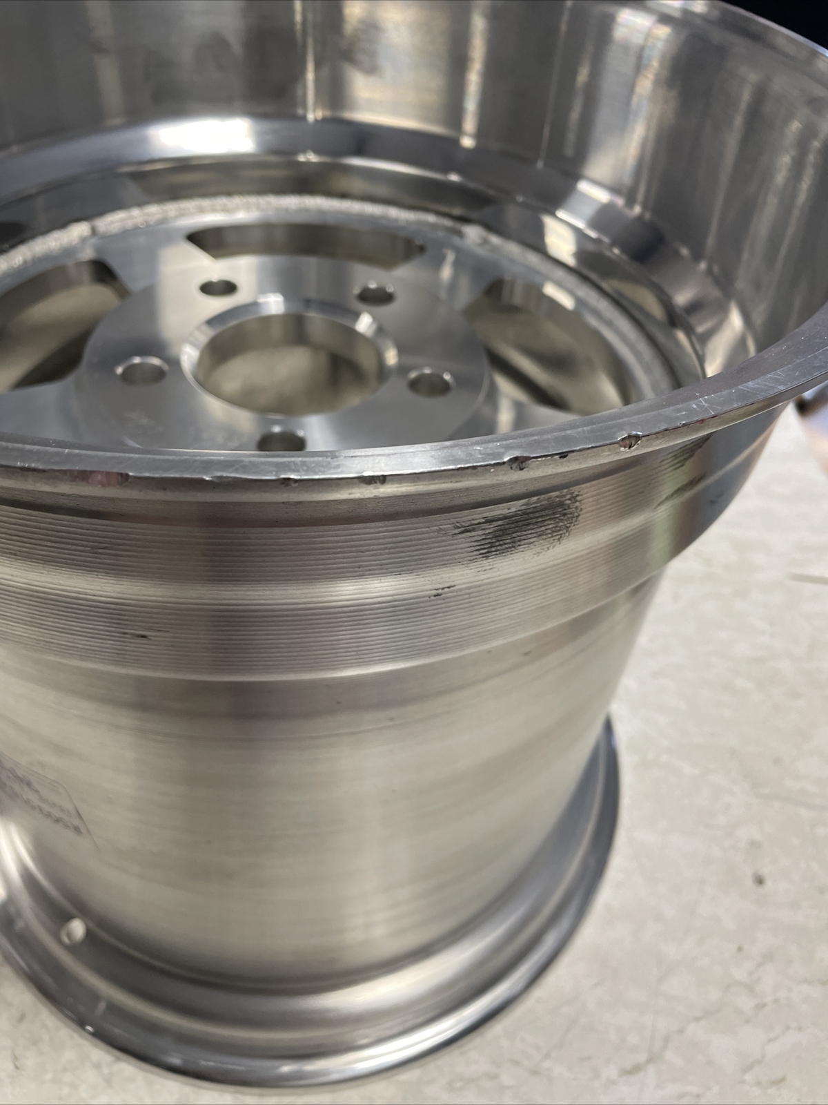 15"x15" Billet Specialties RS035156145N Street Lite Wheel Polished ...